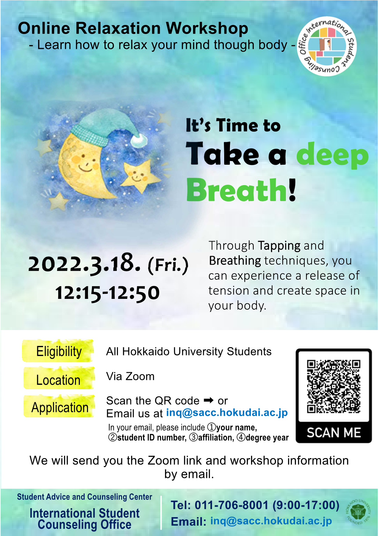 Online Relaxation Workshop: Learn How to Relax Your Mind and Body 〜It’s ...